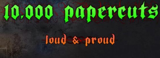 10,000 Papercuts - Live, Loud, & Proud | Hard Rock *Tribute/Cover Band ...